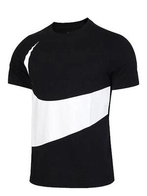 Nike Swoosh Short Sleeve T-shirt - Black