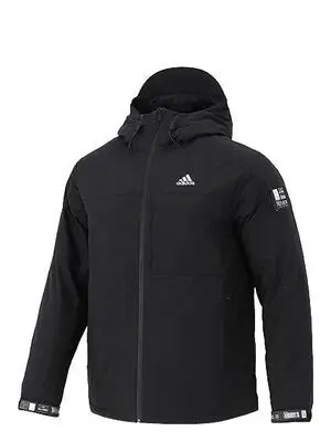 Adidas Down Hooded Jacket - Multi-color