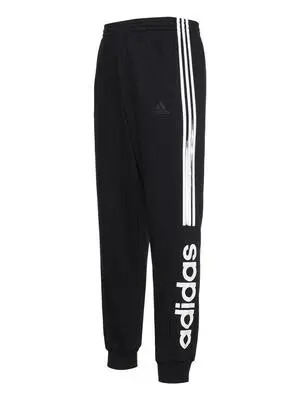 Adidas Warm Windproof Loose Casual Sports Trousers - Black