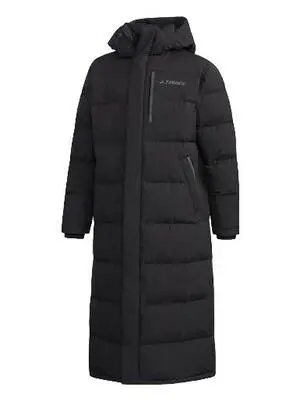 Adidas Padded Hooded Down Jacket - Black