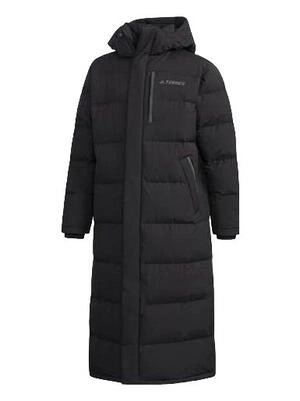 Adidas Padded Hooded Down Jacket - Black