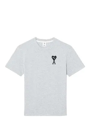 PUMA Puma X Ami Graphic T-shirt 'grey' Grey