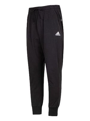 Adidas Essentials Logo Track Pants - Black