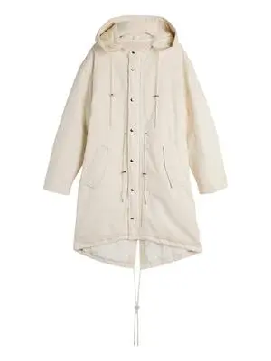 Adidas X Wales Bonner Coach Coat - Wonder White