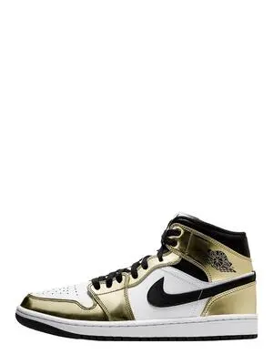 JORDAN Air Jordan 1 Mid SE Metallic Gold Sneakers Gold