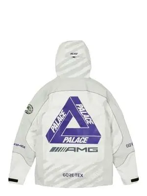 PALACE X Amg Crossover Gore-tex Hooded Jacket - White