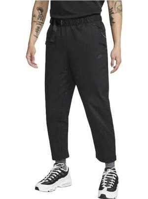 Nike Solid Color Lacing Sports Pants/trousers/joggers Black - Multi-color