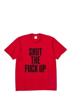 Supreme Fw25 X Number Ine Shut Up T-shirt - Red