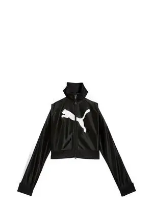 PUMA Archive T7 Cropped Track Jacket - Puma Black
