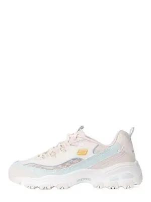 Sketchers Dlites 1.0 Sneakers - Beige/blue