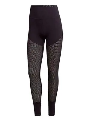 Adidas High Waist Mesh Leggings - Black