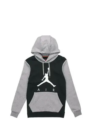 JORDAN Air Jumpman Aj Large Logo Pullover - Grey/black