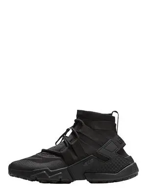Nike Huarache Gripp High-top Sneakers - Black