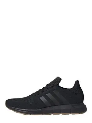 Adidas Swift Run Gum Sneakers - Black
