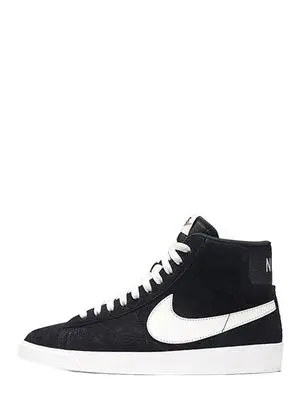 Nike Nike Blazer Mid Vintage Suede Sneakers Black/sail