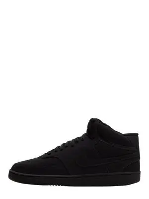 Nike Nike Court Vision Mid High-Top Sneakers Black