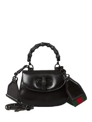 Gucci Bamboo 1947 Mini Top Handle Bag - Black