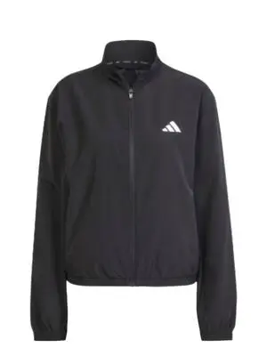 Adidas Train Essentials 3-stripes Woven Jacket - Black/white