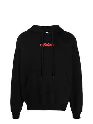 Off-White Logo Alphabet Arrow Pattern Pullover - Black/multicolor