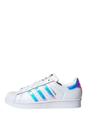 Adidas Superstar Iridescent Hologram Sneakers - White/silver