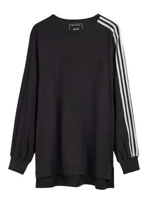 Adidas Y-3 3-stripes Long-sleeve T-shirt - Black