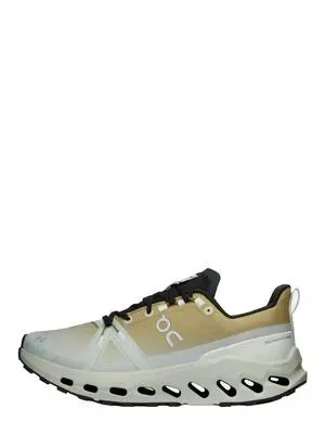 On Cloudsurfer Trail Waterproof Running Shoe - Safari/mineral