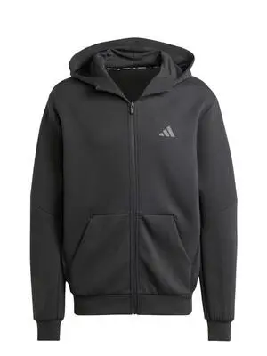 Adidas Designed For Training Full-zip Track Jacket - Black