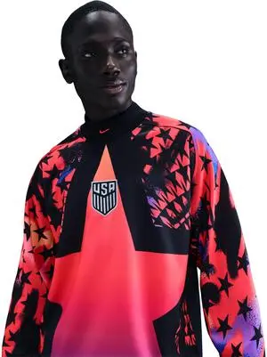 Nike Usa Goalkeeper Jersey - Black/bright Crimson