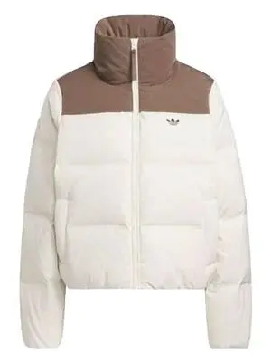 Adidas Short Down Jacket - White