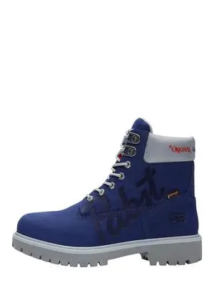 Timberland X Pabst Ribbon 6-inch Soft Toe Work Boot - Blue