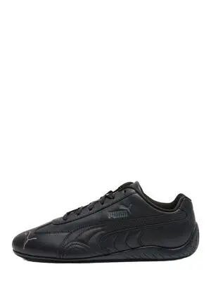 PUMA Speedcat Full Leather Sneakers - Black/shadow Gray