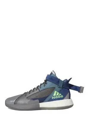 Adidas Posterize "grey Legacy " High Top Sneakers - Blue