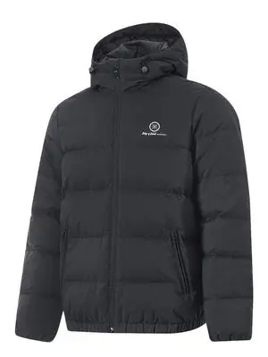 LI-NING Way Of Wade Graphic Down Hooded Jacket - Black