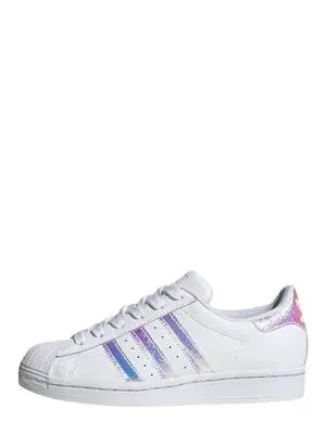Adidas Superstar J Iridescent Sneakers - White