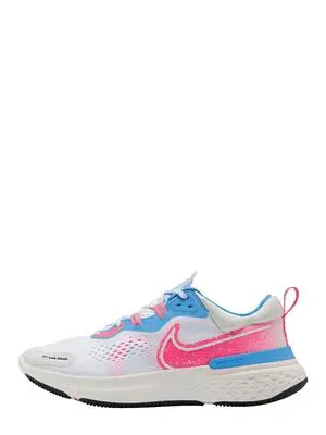 Nike React Miler 2 Sneakers - White/pink/blue