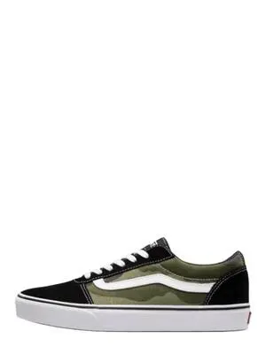 VANS Ward Camouflage Lace-up Sneakers - Black