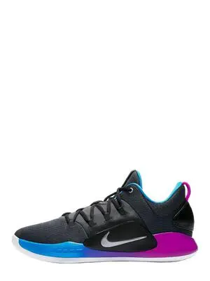 Nike Hyperdunk X Low Basketball Sneakers - Black/blue/purple