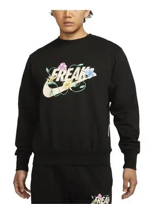 Nike Giannis Standard Issue Graphic Basketball Crew - Black