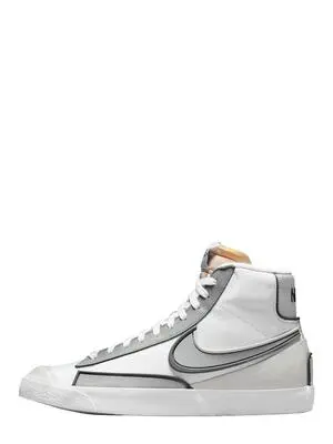 Nike Blazer Mid '77 Infinite High Top Sneakers - Gray/white