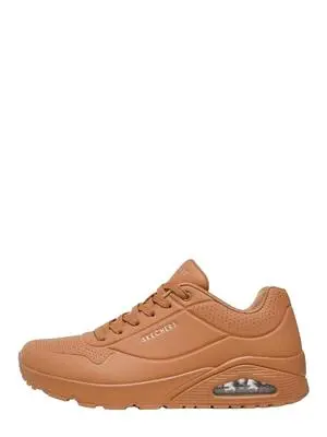 Sketchers Uno Sneakers - Tan/red