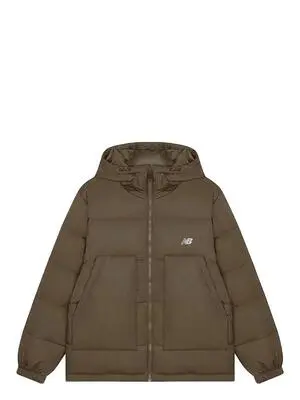 NEW BALANCE Puffer Jacket - Brown