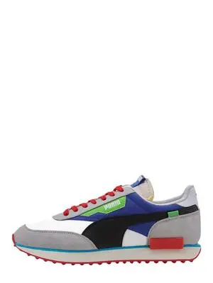 PUMA Future Rider Ride On Dazzling Blue Sneakers - Grey/blue