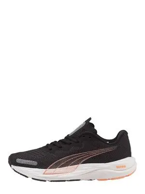 PUMA Velocity Nitro 2 Low Top Sneaker - Black/white/orange