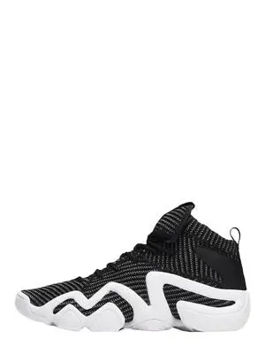 Adidas Crazy Adv Primeknit High Top Sneakers - Core Black/metallic Silver/running White