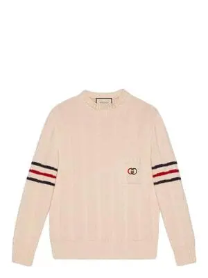 Gucci Cotton Knit Sweater - Ivory
