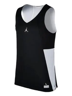 JORDAN Reversible Basketball Tank Top - Black