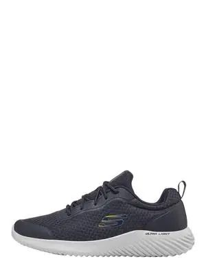 Sketchers Bounder Athletic Sneakers - Navy/white