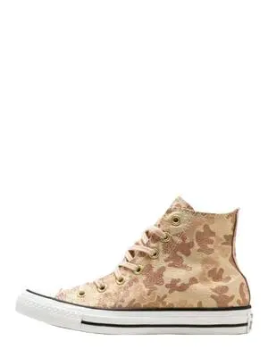 CONVERSE Converse Chuck Taylor All Star High Lurex Camo Sneakers Brown