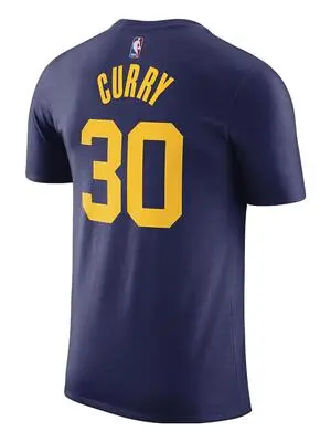 JORDAN X Nba Golden State Warriors Statement Edition T-shirt 'stephen Curry 30 - Navy