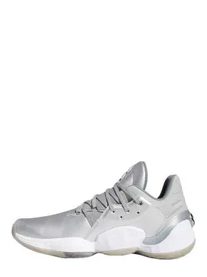 Adidas Harden Volume 4 "silver Metallic" Athletic Sneakers - Silver/grey